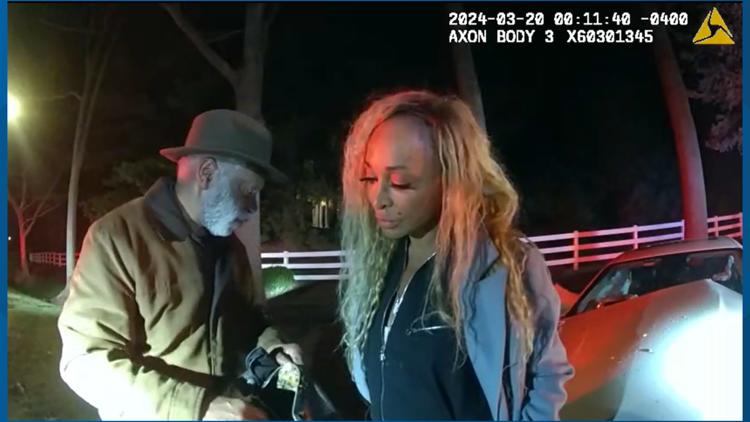 Real Housewives star Karen Huger DUI police body camera footage released | wusa9.com