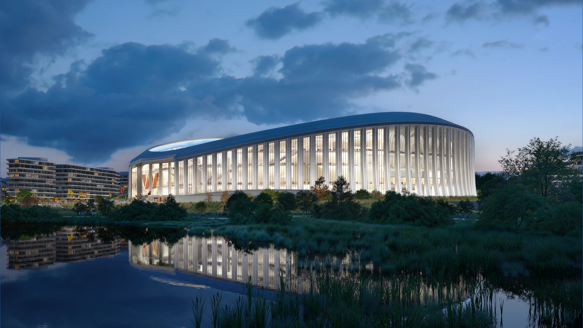 Commanders unveil stadium renderings for massive complex on old RFK ...