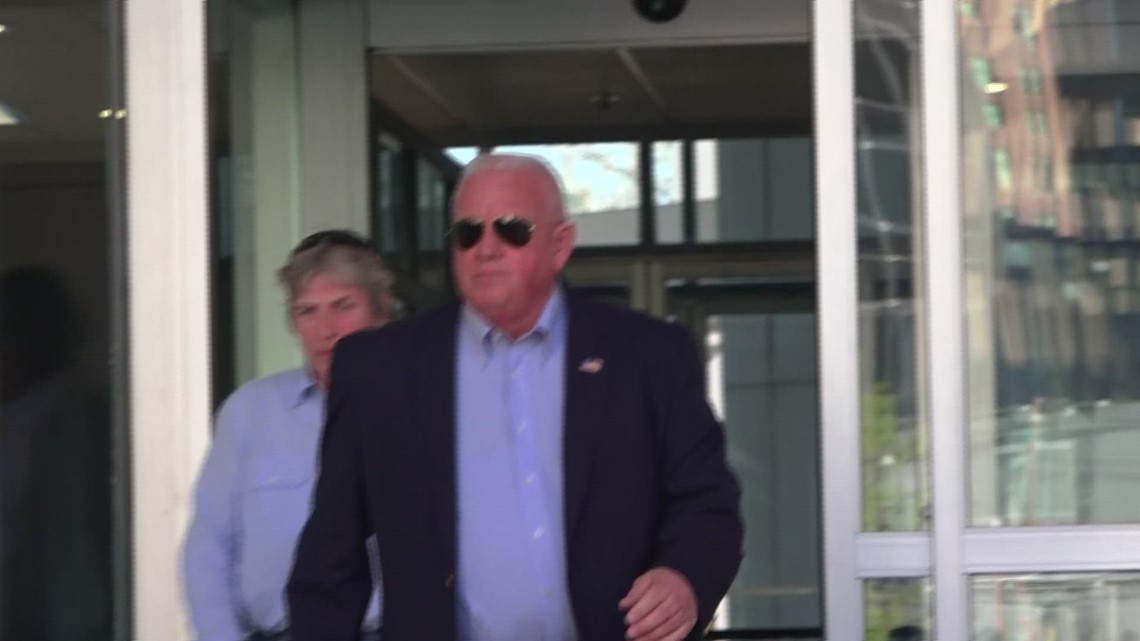 Frederick Sheriff Chuck Jenkins leaves Federal Court after hearing on ...