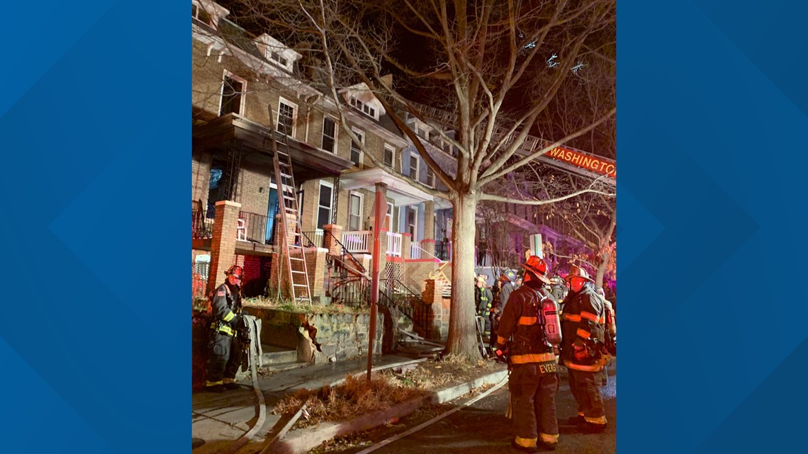 11 children, 4 adults displaced after fire in NW DC | wusa9.com