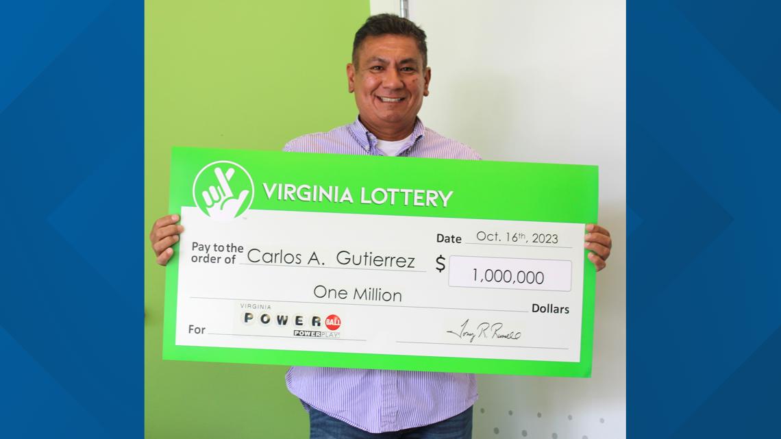 Virginia man wins $1M Powerball while waiting for sandwich | wusa9.com