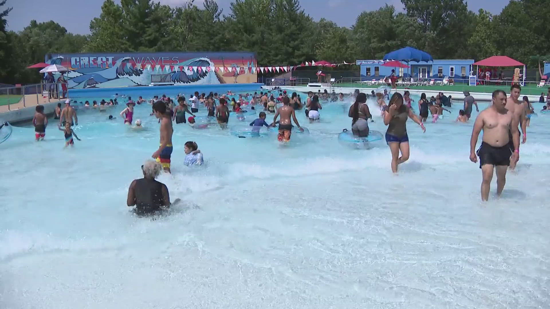 Heat relief at Great Waves Waterpark in Alexandria, Virginia | wusa9.com