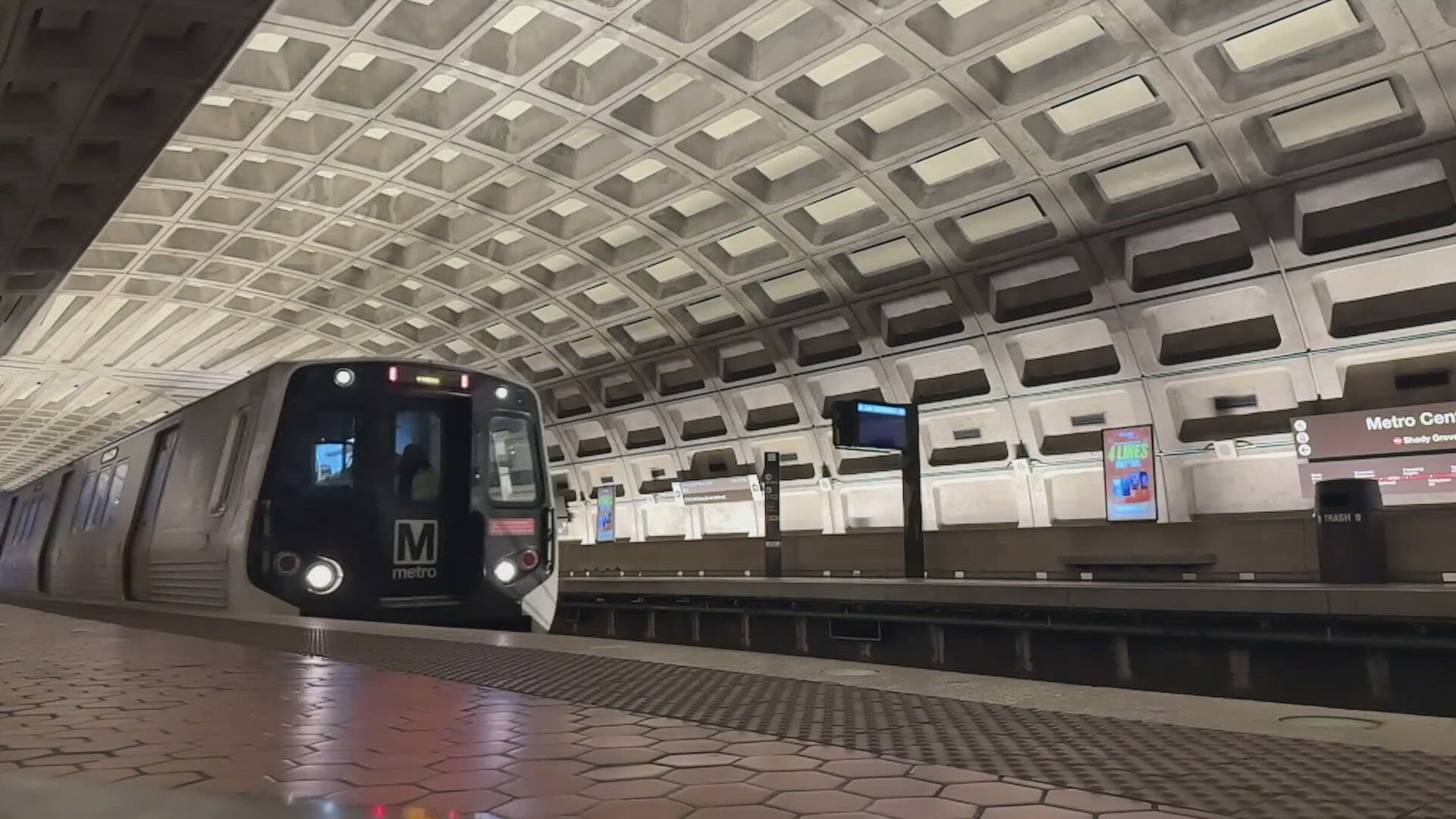 Red Line track work: NoMa-Gallaudet station weekend closure | wusa9.com