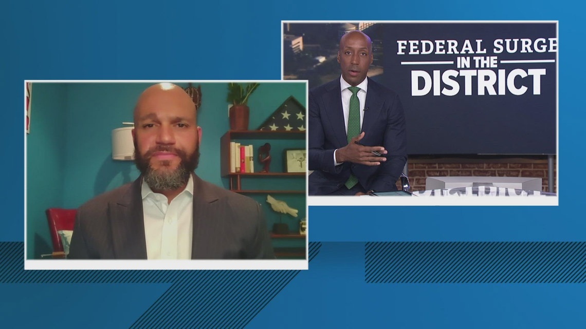 DC Councilmember Robert White talks about the Federal surge | wusa9.com