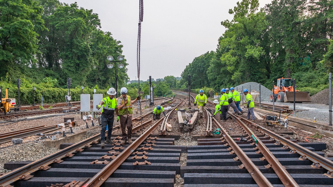 Metro construction: Orange, Silver Line stations to reopen Monday ...