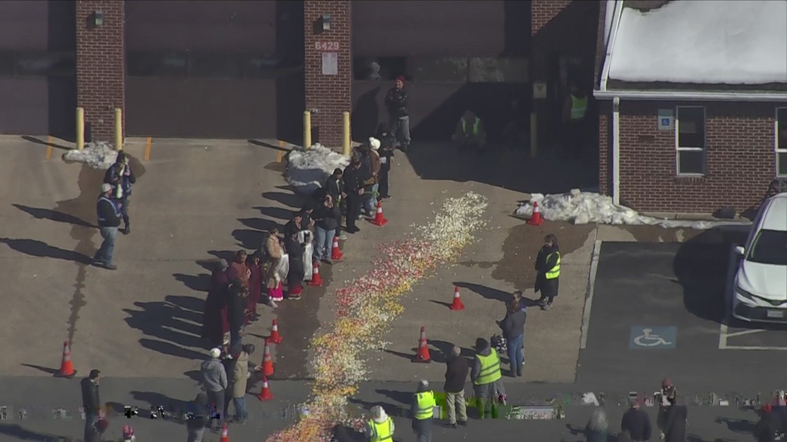 Sky9 shows Monk Walk for Preace from above | wusa9.com