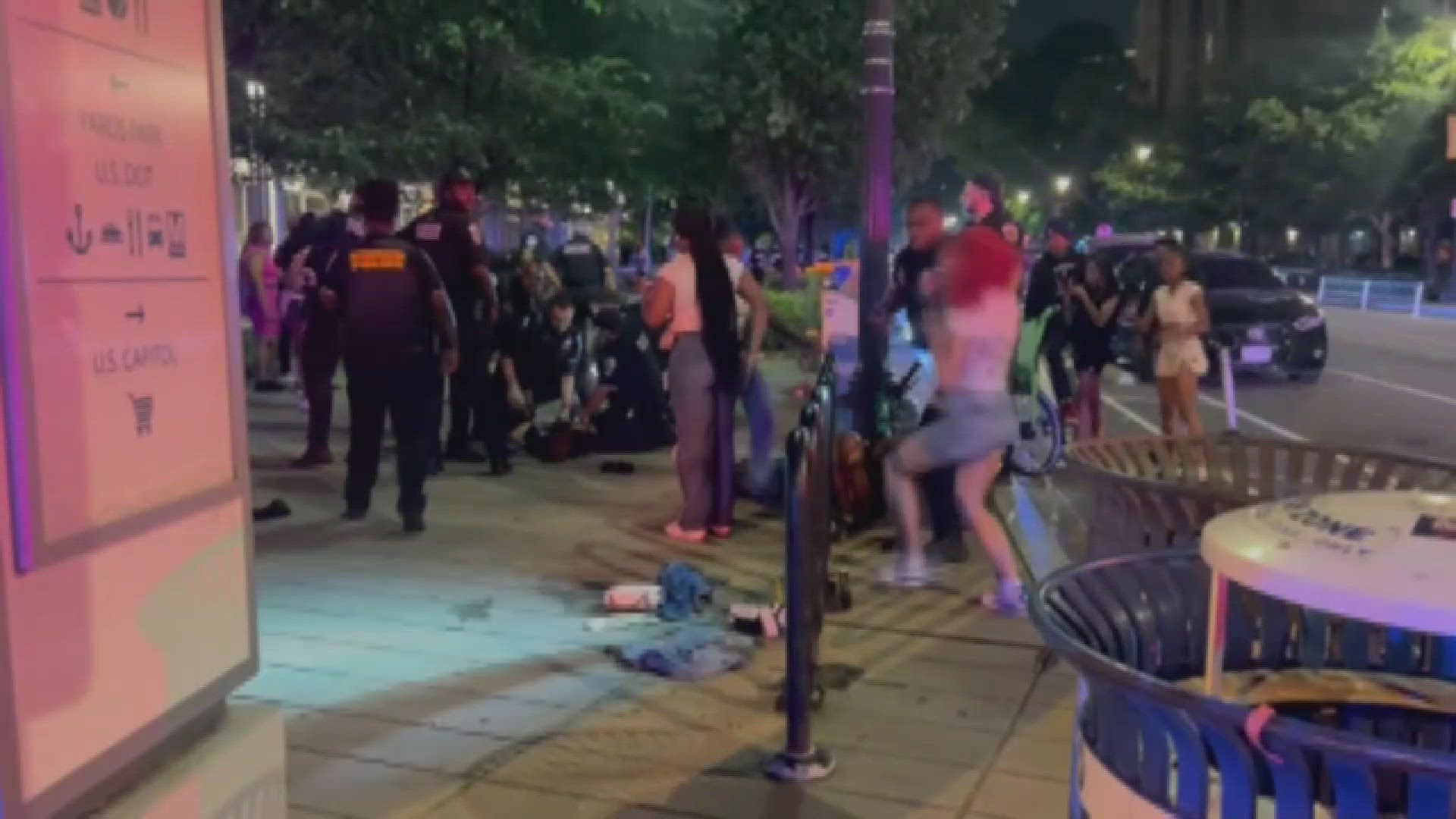 Hundreds of teens cause chaos at Navy Yard | wusa9.com