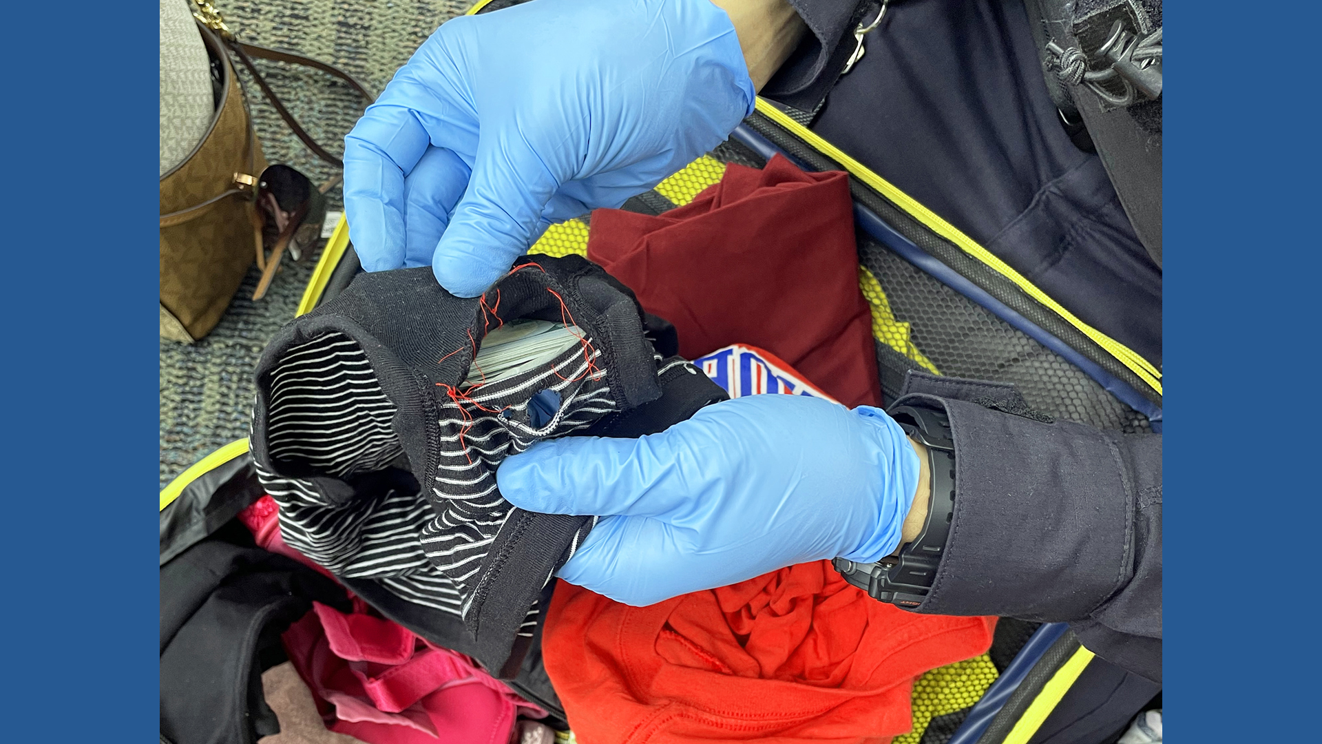 Customs agents seize almost $100k in unreported currency, thanks to ...