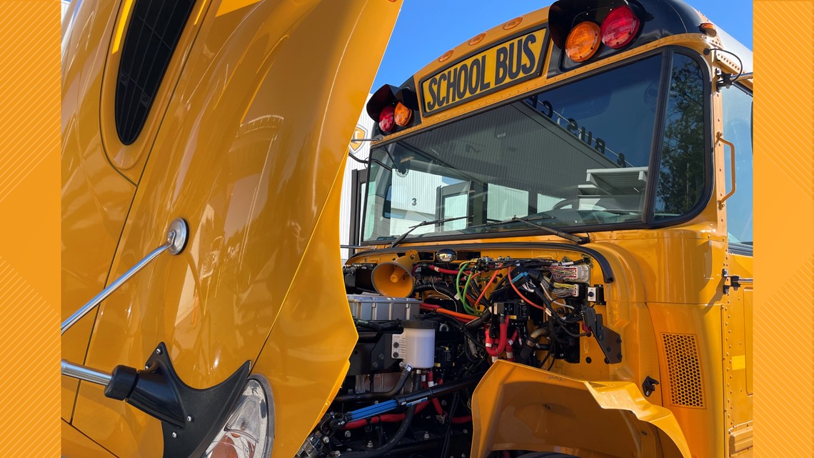 maryland company unveils electric school bus | wusa9.com