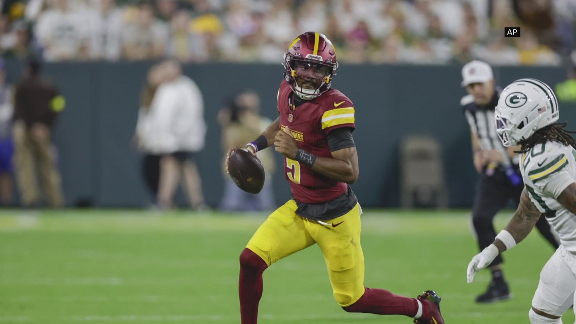 QB Jayden Daniels headlines list of Washington Commanders rule OUT for ...