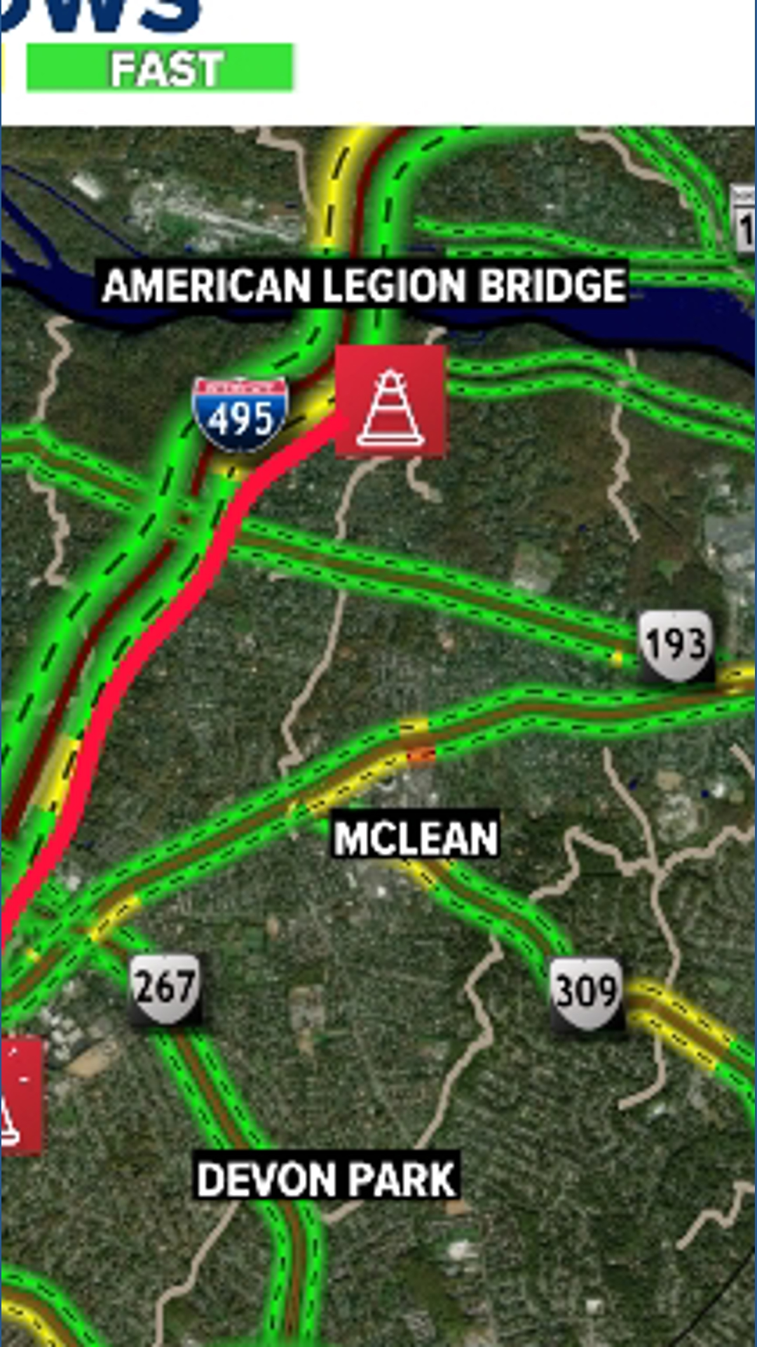I-495 NB lane closures in Virginia planned for this weekend | wusa9.com