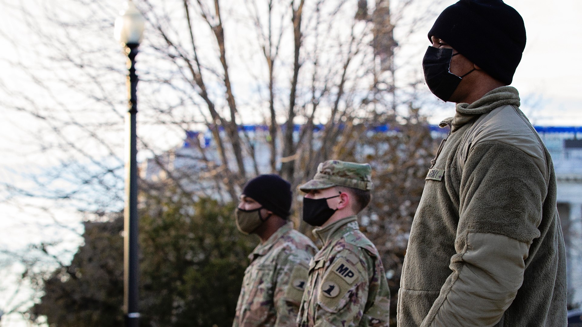 Thousands of National Guard in DC for the inauguration make it look ...