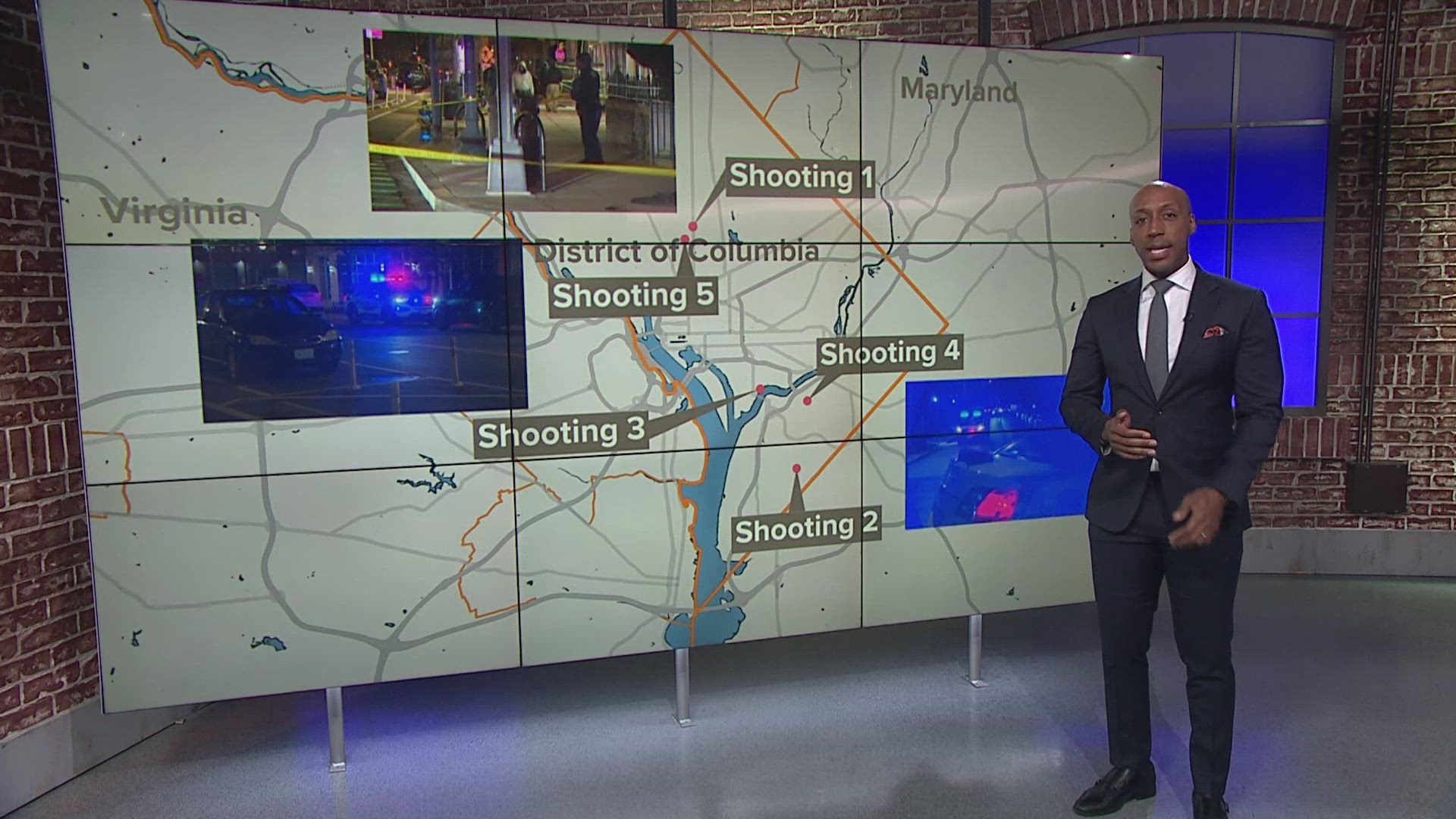 DC Police report 4 killed in 5 separate Washington, D.C. shootings ...