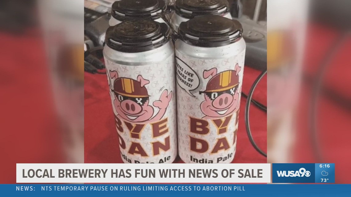 Virginia brewery releases IPA called 'Bye Dan,' ushering in new ...