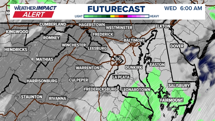 DC weather: Heavy rain and storms possible Tuesday | wusa9.com