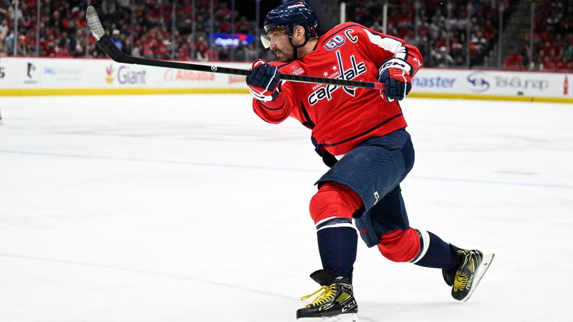 Ovechkin's Gr8 Chase nearing end with goal record in sight | wusa9.com