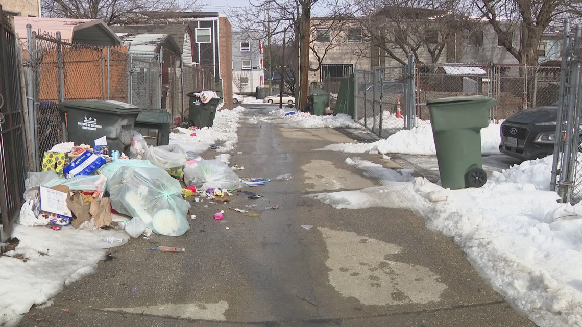 Frustrations are high and so is trash in some DC neighborhoods | wusa9.com