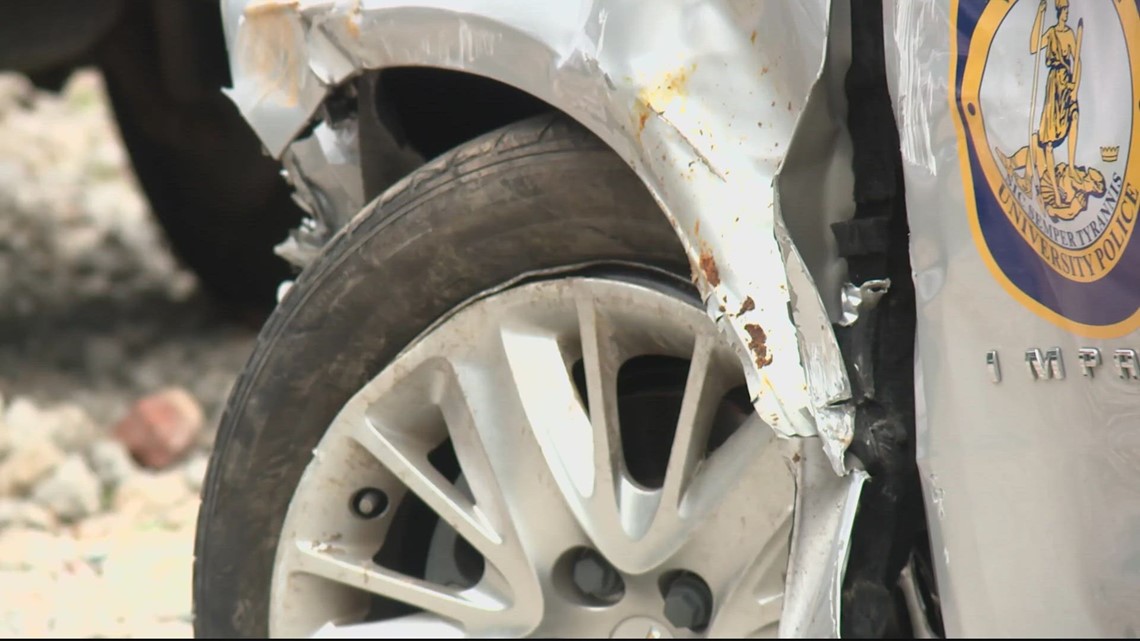 Virginia buildings damaged in bulldozer rampage | wusa9.com