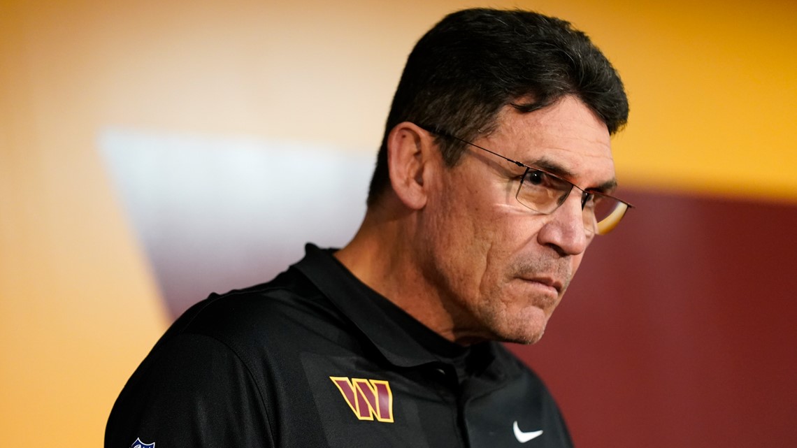 Ron Rivera apparently unaware of Commanders playoff standings | wusa9.com
