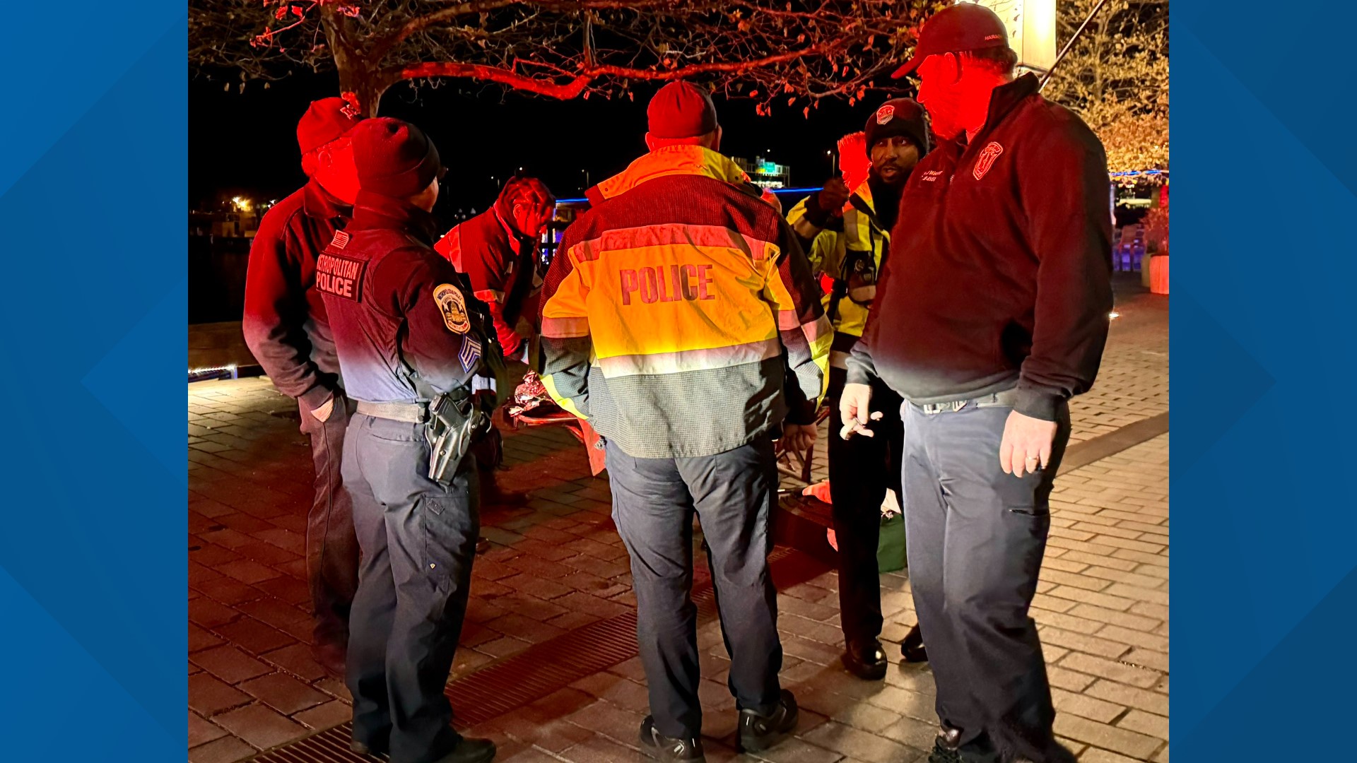 Man and woman rescued from the water at The Wharf | wusa9.com
