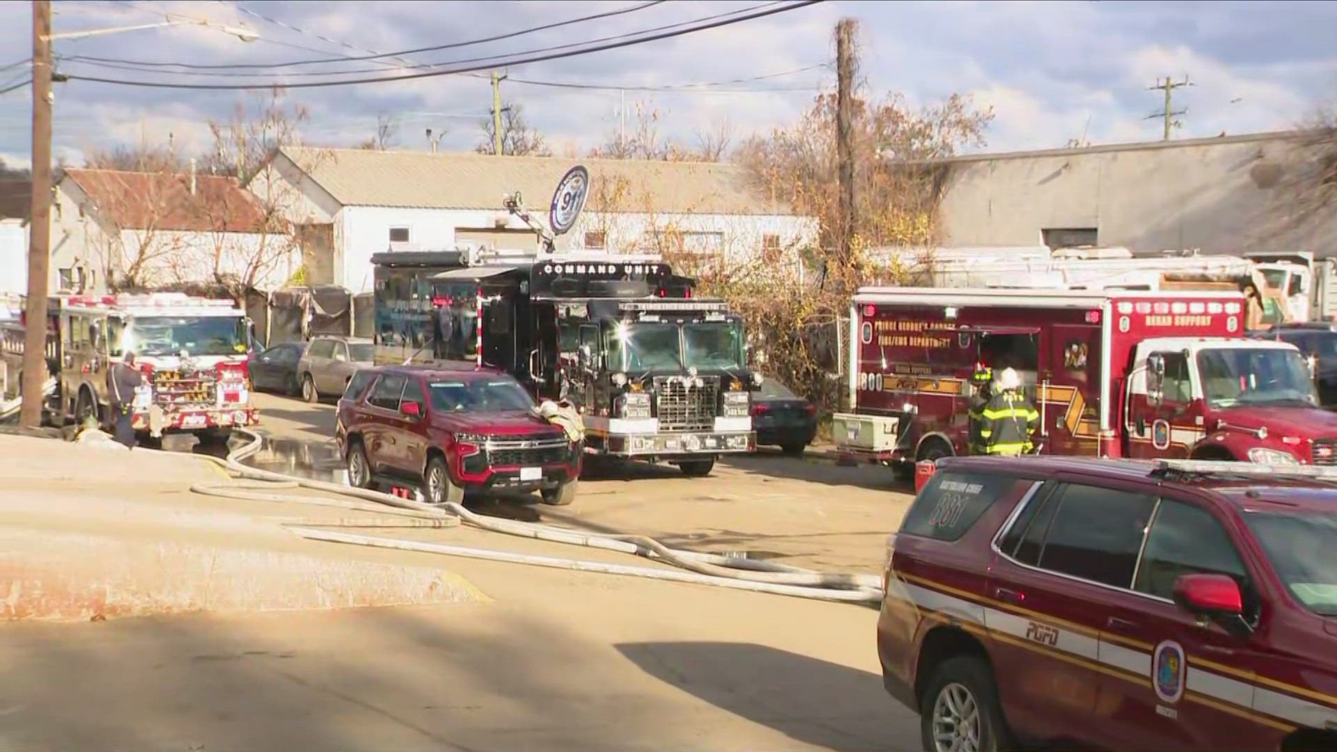 Rail service resumes north of DC after 2-alarm fire | wusa9.com