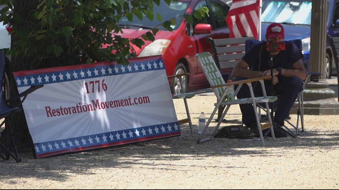 1776 Restoration Movement protesters gather in DC | wusa9.com