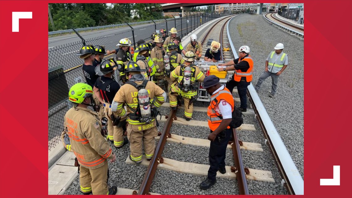 Rust on rails delays Metro Silver Line Reston safety drill | wusa9.com