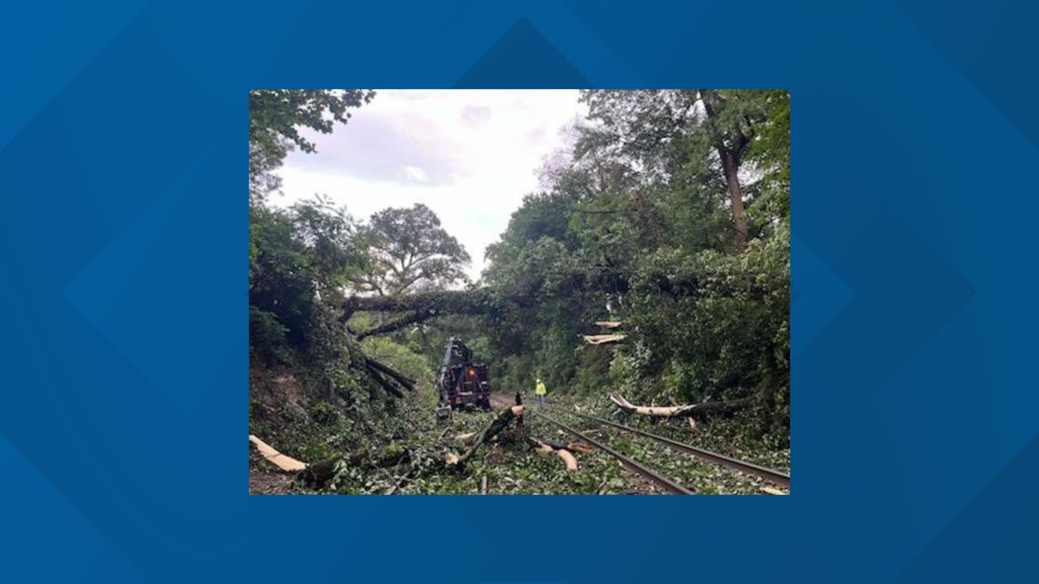 MARC Train Friday service disrupted by severe storms | wusa9.com