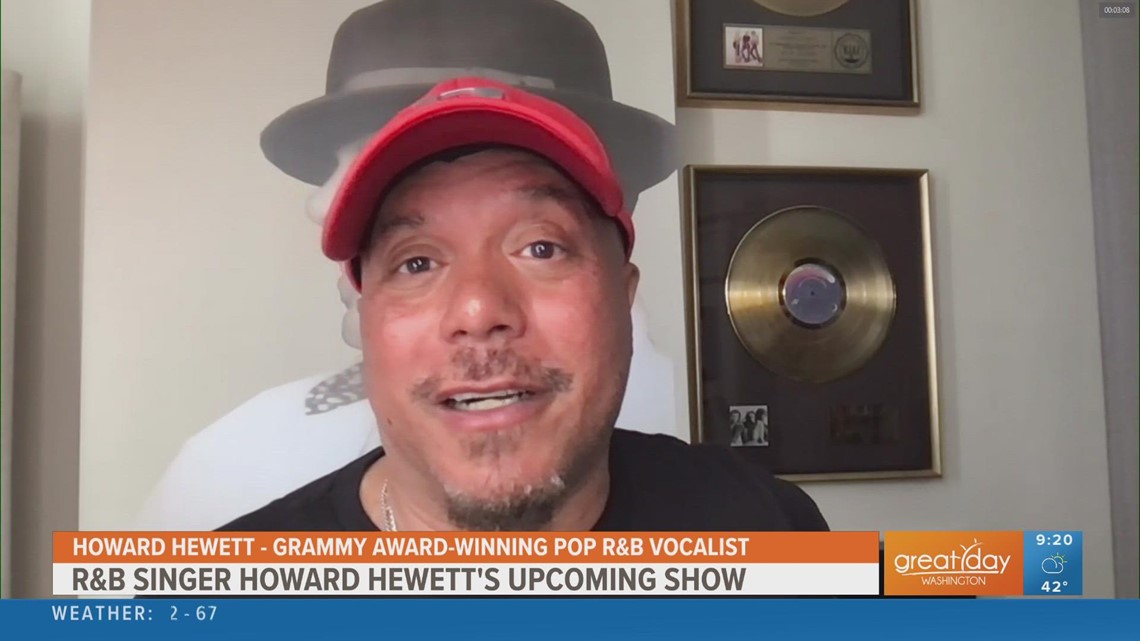 R&B singer Howard Hewett is set to serenade the DMV | wusa9.com