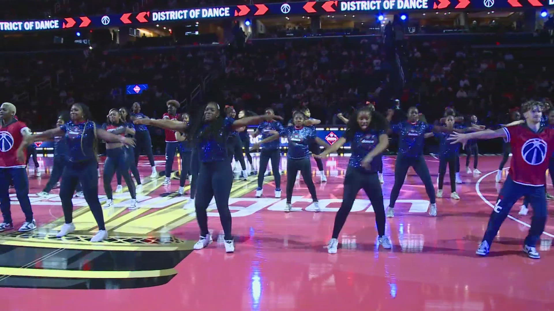 DC Public School students take center court in new Wizards Dance ...