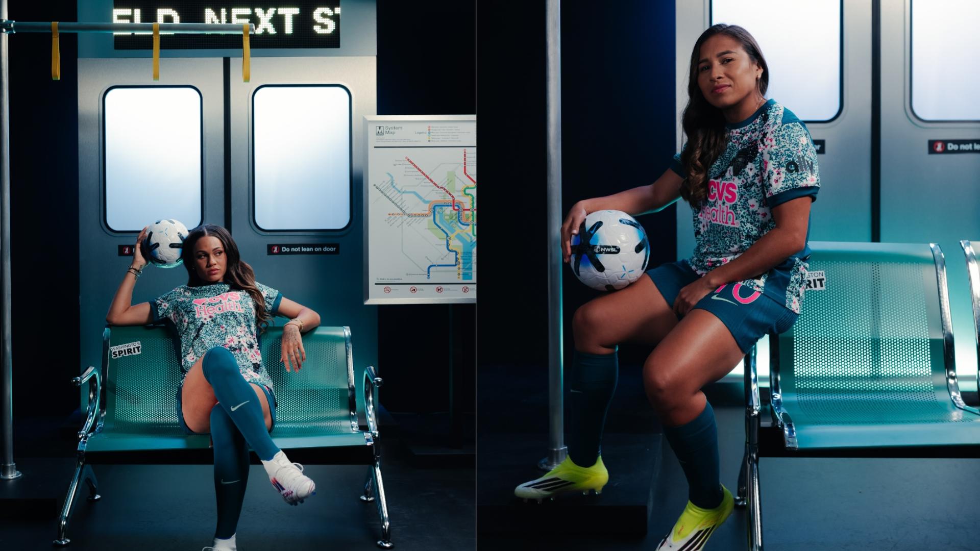 Washington Spirit gives first look at new kits | wusa9.com