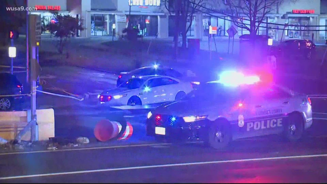 Prince George's County police vehicle involved pedestrian crash | wusa9.com