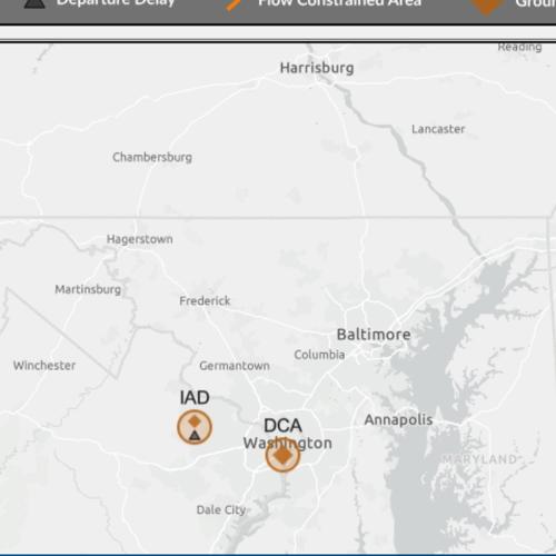 Ground delays issued for IAD, DCA amid severe thunderstorm warning ...