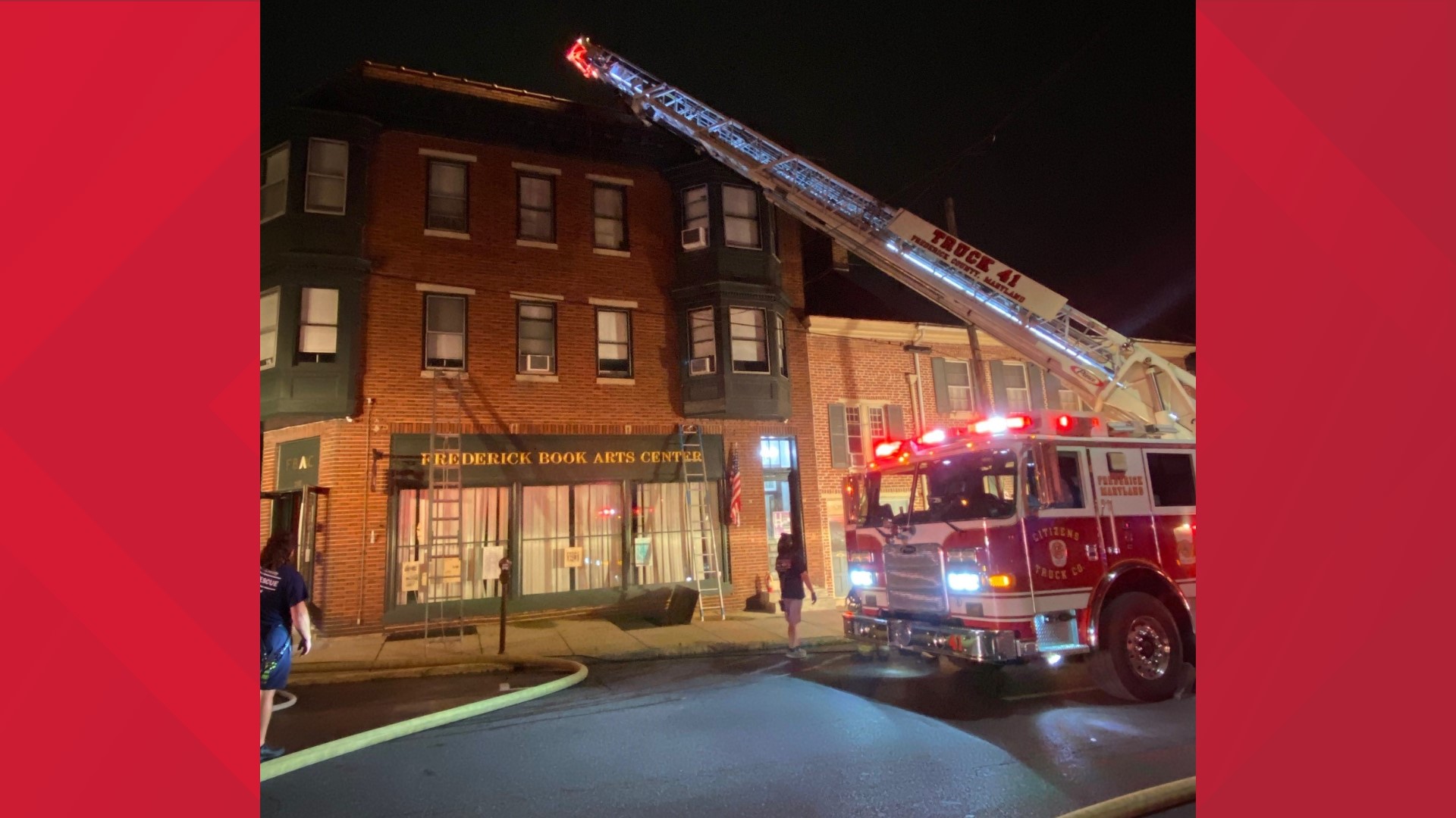 8 people displaced in Frederick building fire | wusa9.com