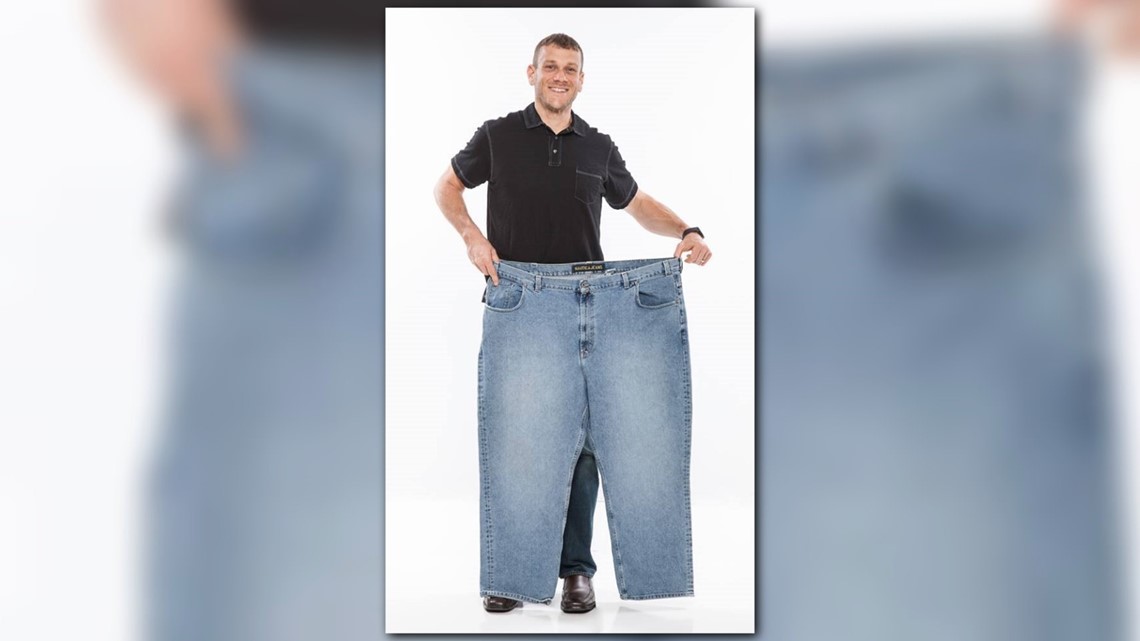 He went from weighing 400lbs to the cover of Runner's World magazine ...