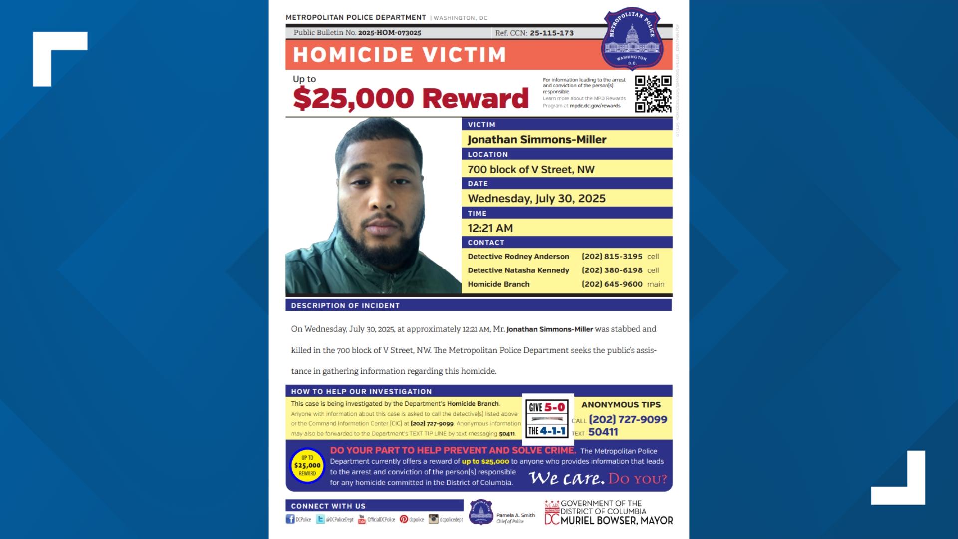 1 dead in Northwest DC stabbing | wusa9.com