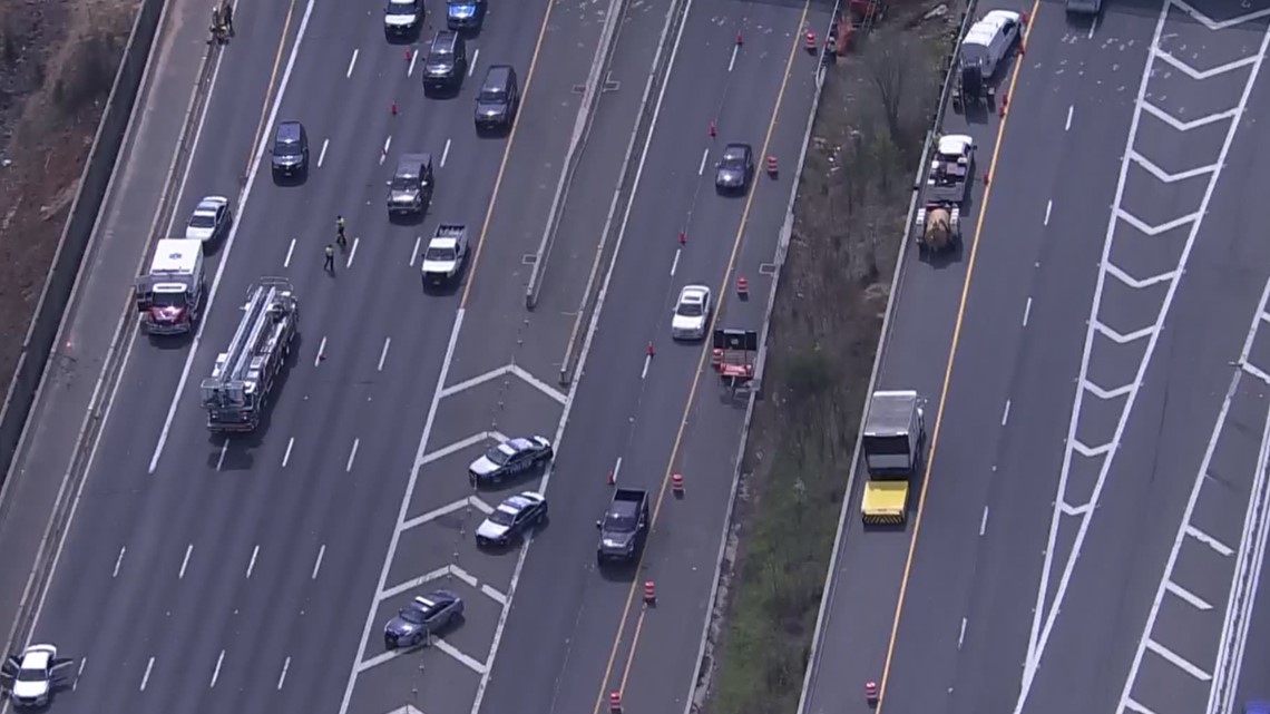 2 armed robbery couple in custody after pursuit ends on I-495 | wusa9.com