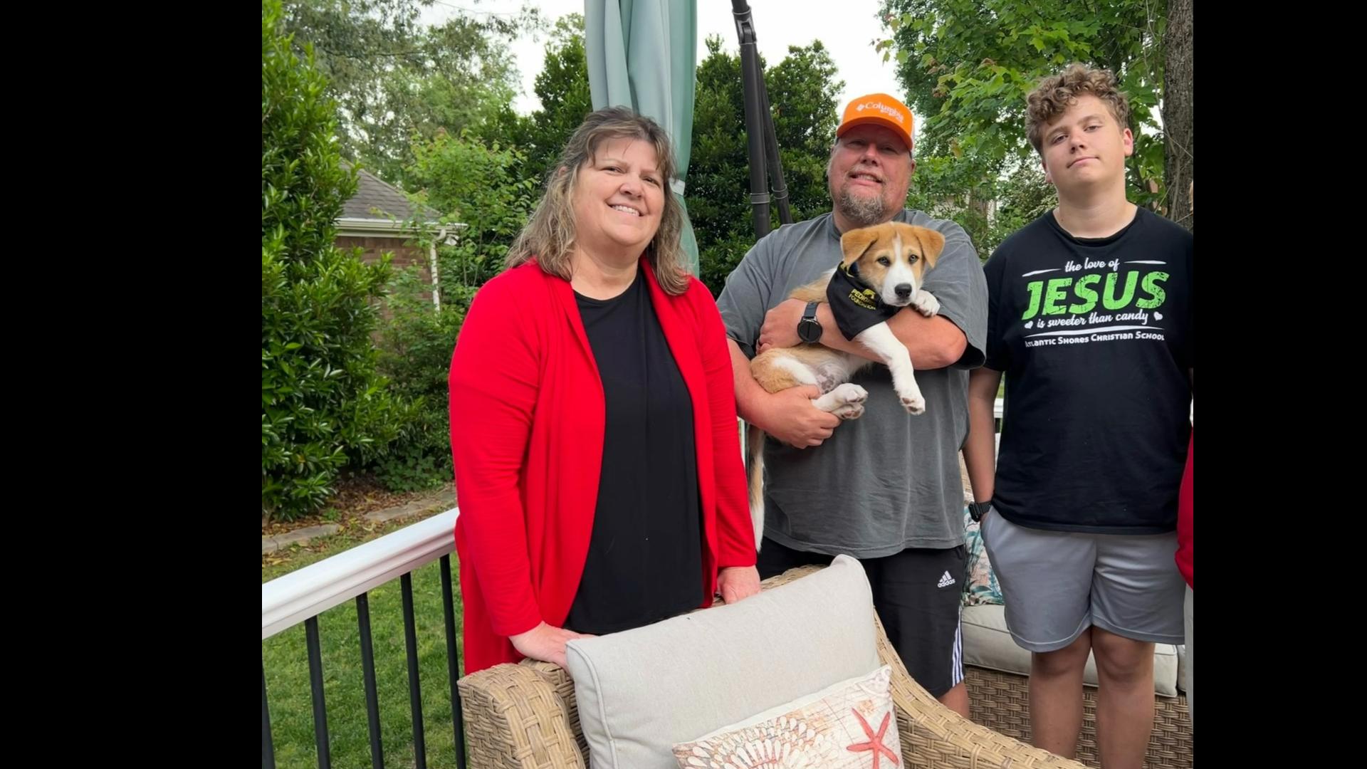 Connie the Container Dog's puppies get their forever homes | wusa9.com