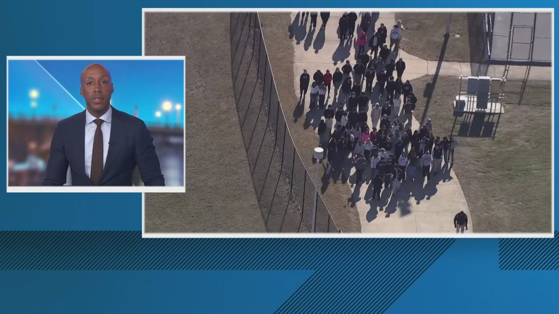 Students through DMV walked out to protest ICE on Tuesday | wusa9.com