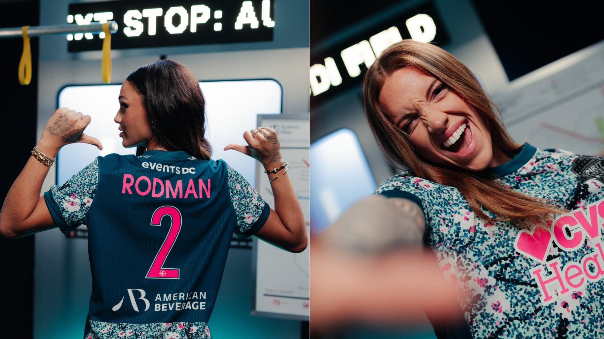 Washington Spirit gives first look at new kits | wusa9.com