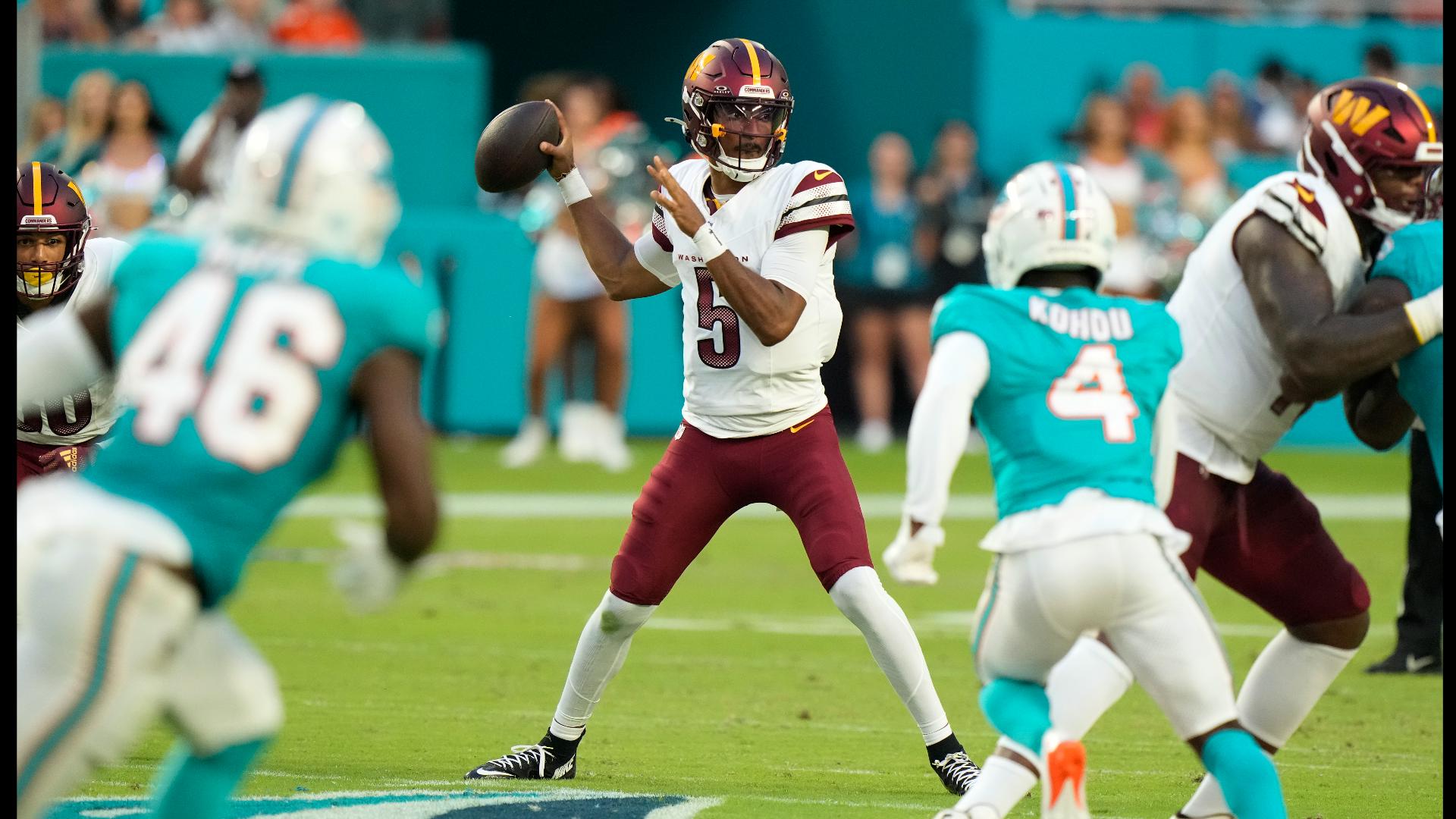 Commanders v Dolphins final score | wusa9.com