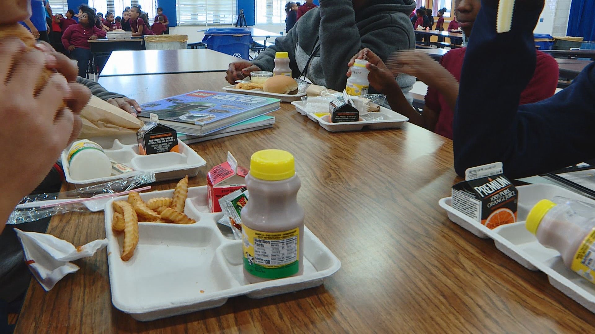 School Breakfast Cafeteria