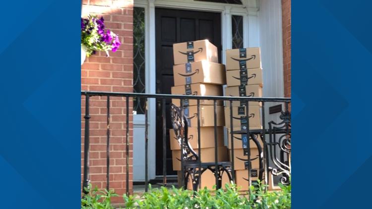 Woman can't stop endless Amazon deliveries that aren't hers. | wusa9.com