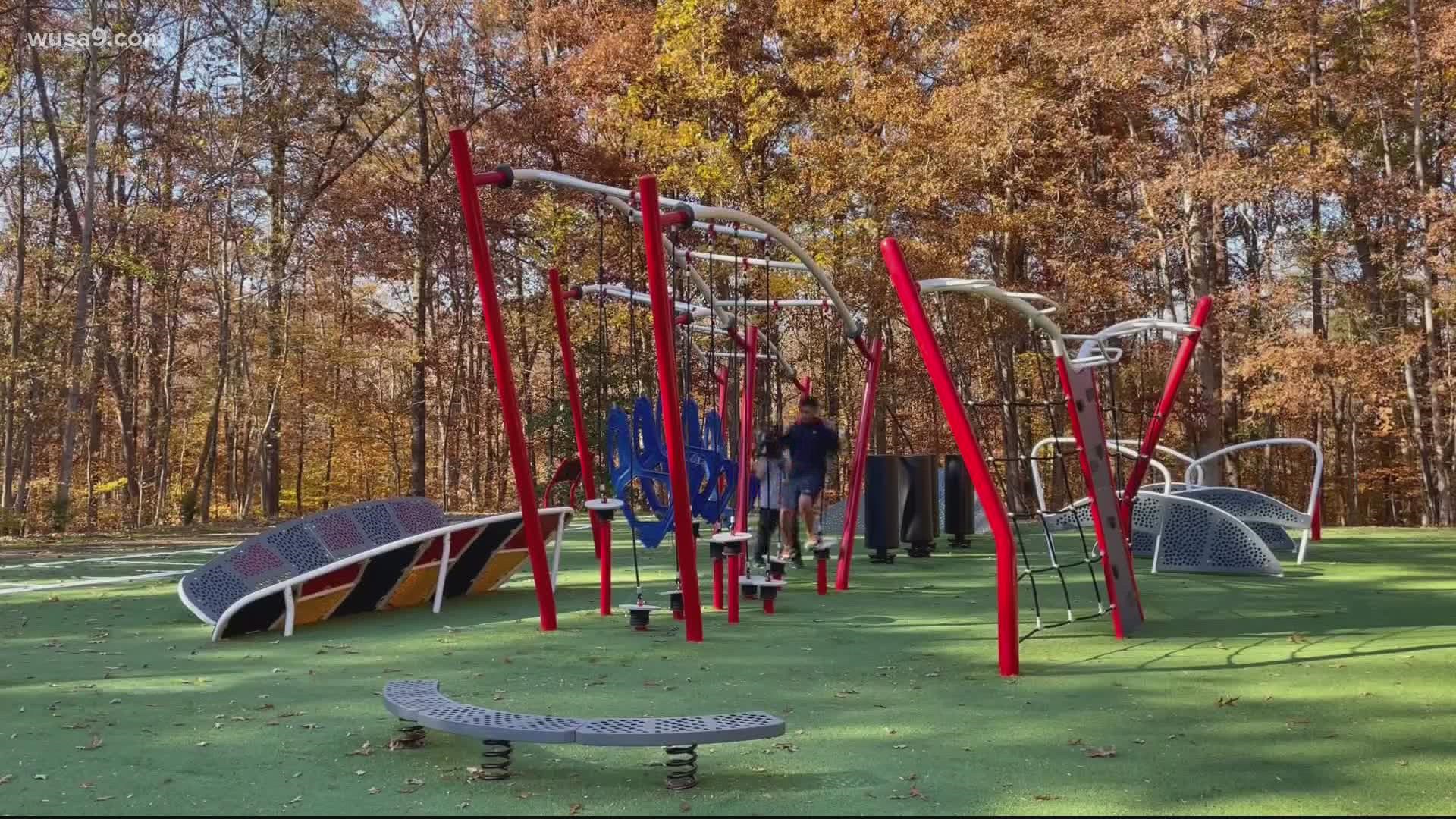 Ninja Warrior Obstacle Course Playground Opens In Virginia Wusa9 Ninja Warrior Obstacle Course Playground Opens In Virginia Wusa9