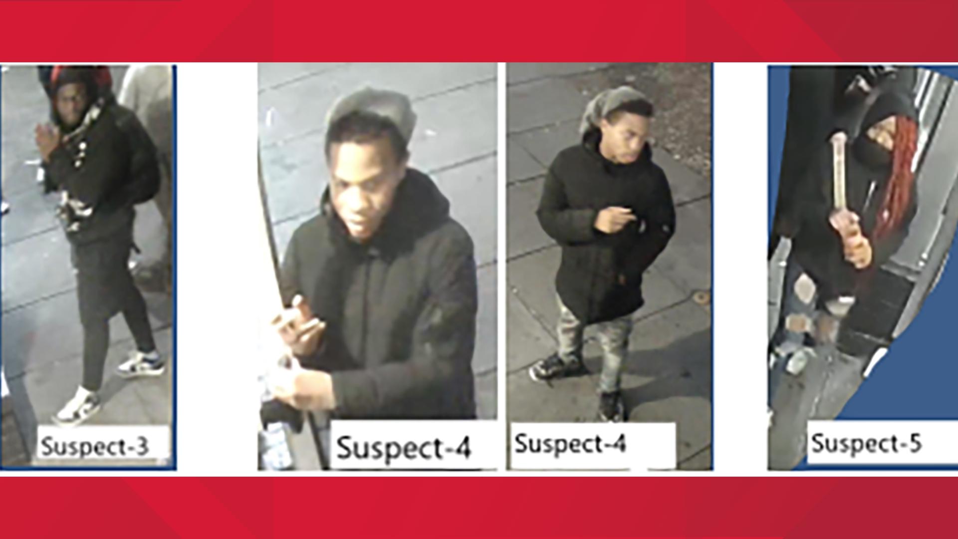 PHOTOS: Police look for wanted suspects in DC hate crime attack | wusa9.com