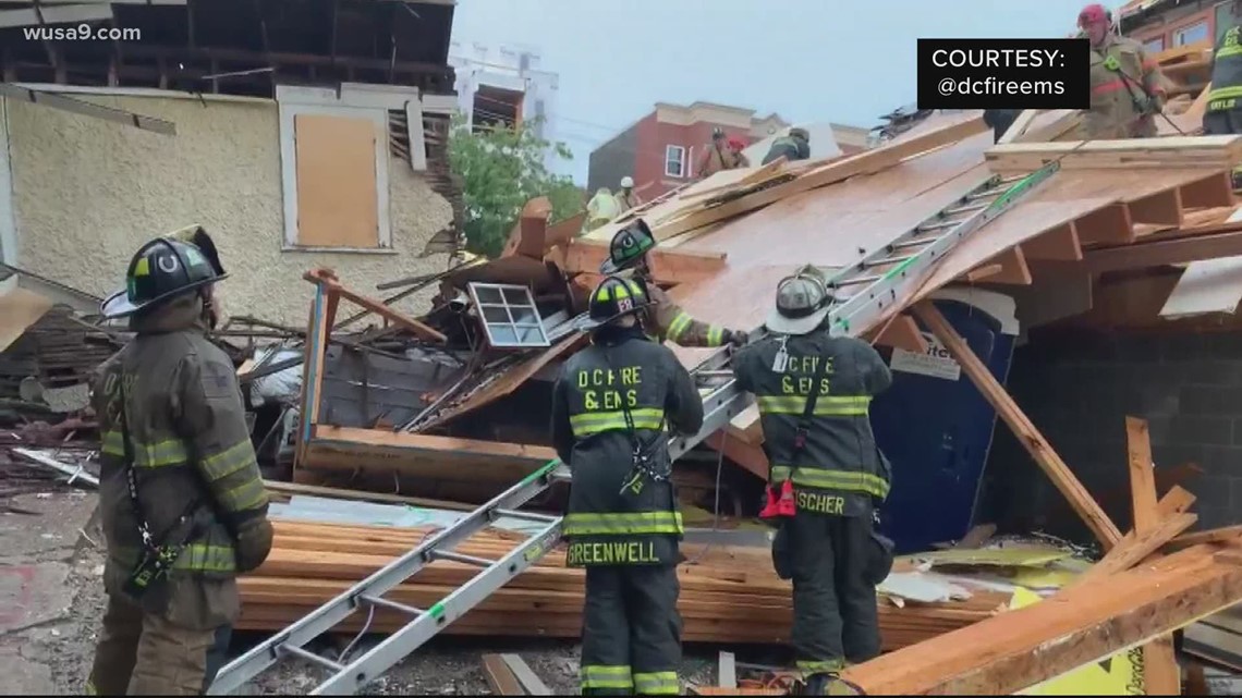 1 person rescued, several injured after building collapse in Northwest ...