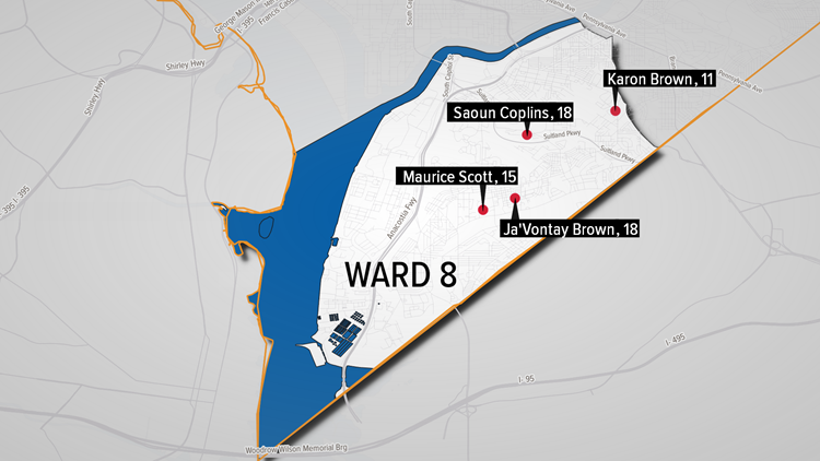 Six victims 18 or younger have been murdered in DC this year – four of ...