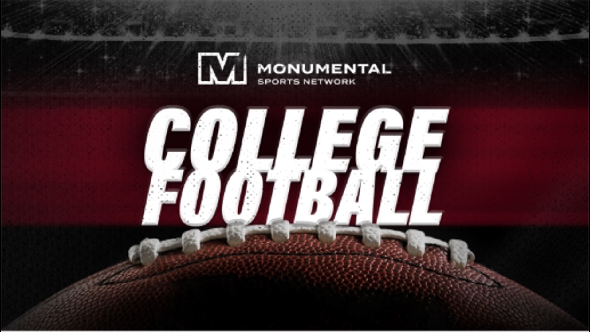 Monumental Sports Network college football scheduled games in 2025 ...