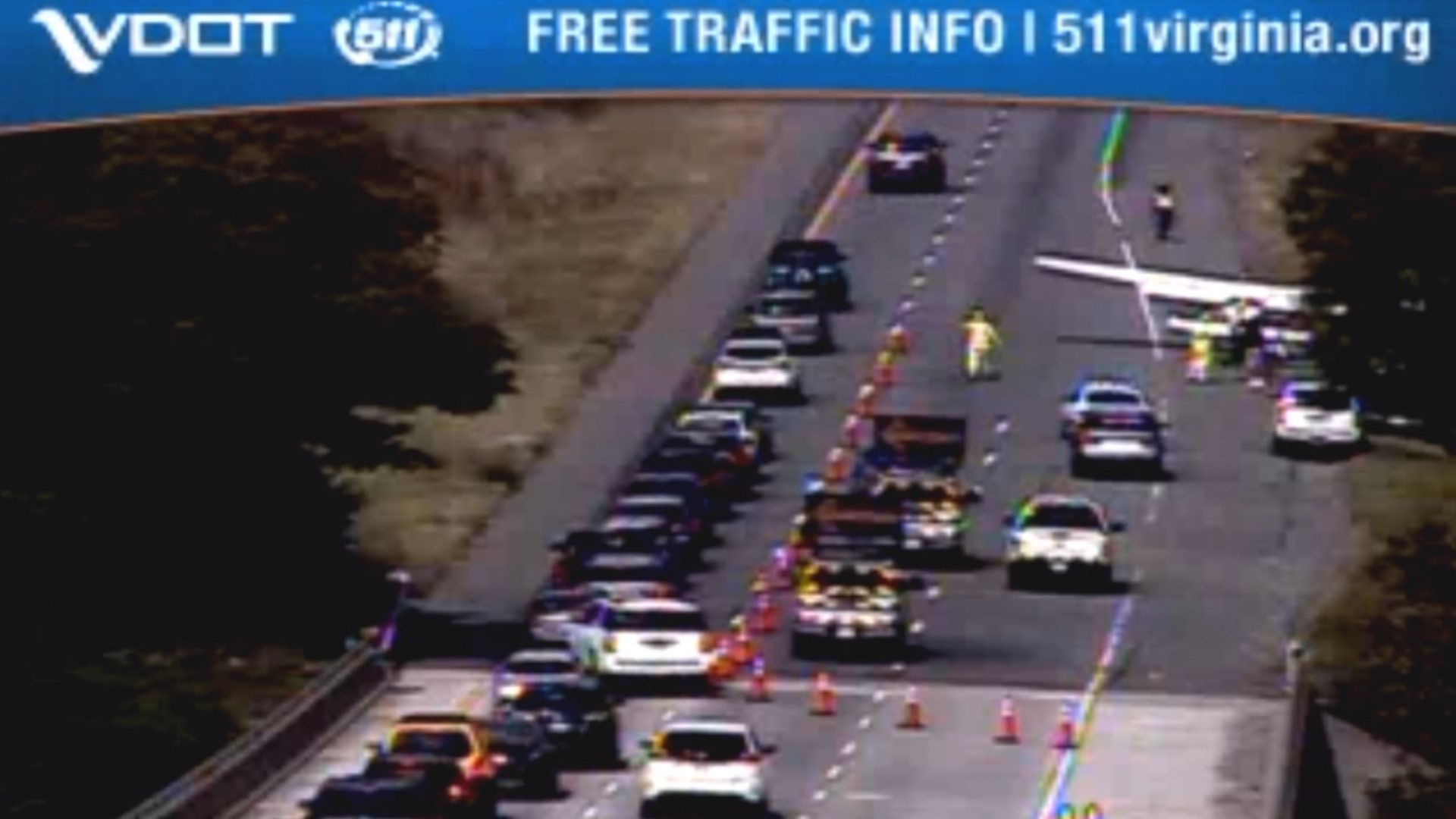 Small plane makes emergency landing on highway in Virginia | wusa9.com