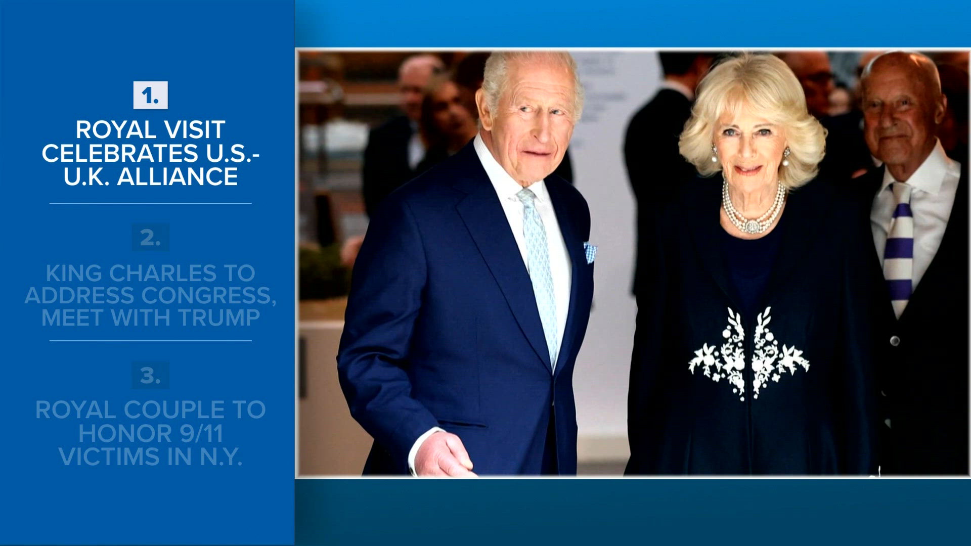King Charles III makes first royal visit to Washington since 2007 ...